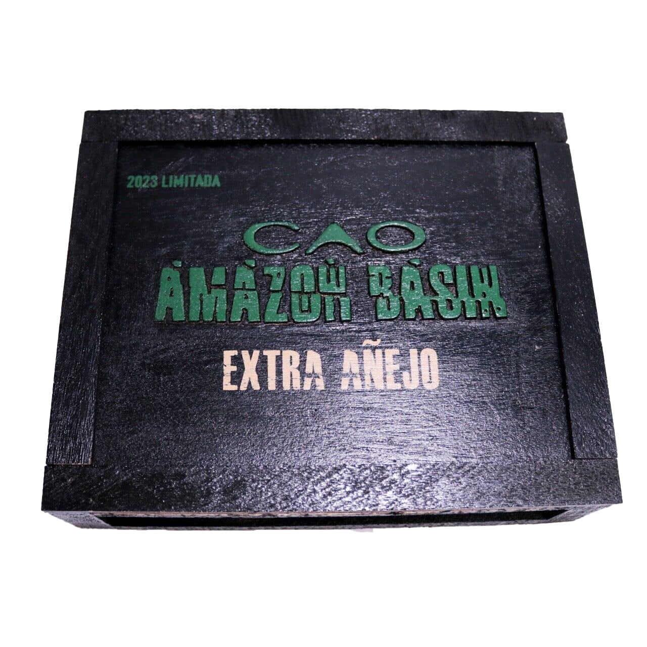 CAO Amazon Basin Extra Anejo 2023 Empty Wood Cigar Box 8.75" x 7" x 2. ...