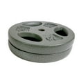 CAP, 25 lb Standard Weight Lifting Grip Plate, Pair - Walmart.com