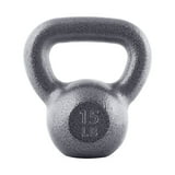 CAP Barbell 15lb Cast Iron Kettlebell, Single - Walmart.com