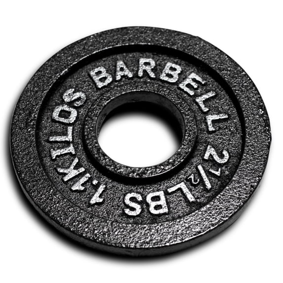 CAP Barbell, 2.5lb Olympic Cast Iron Weight Plate, Single - Walmart.com
