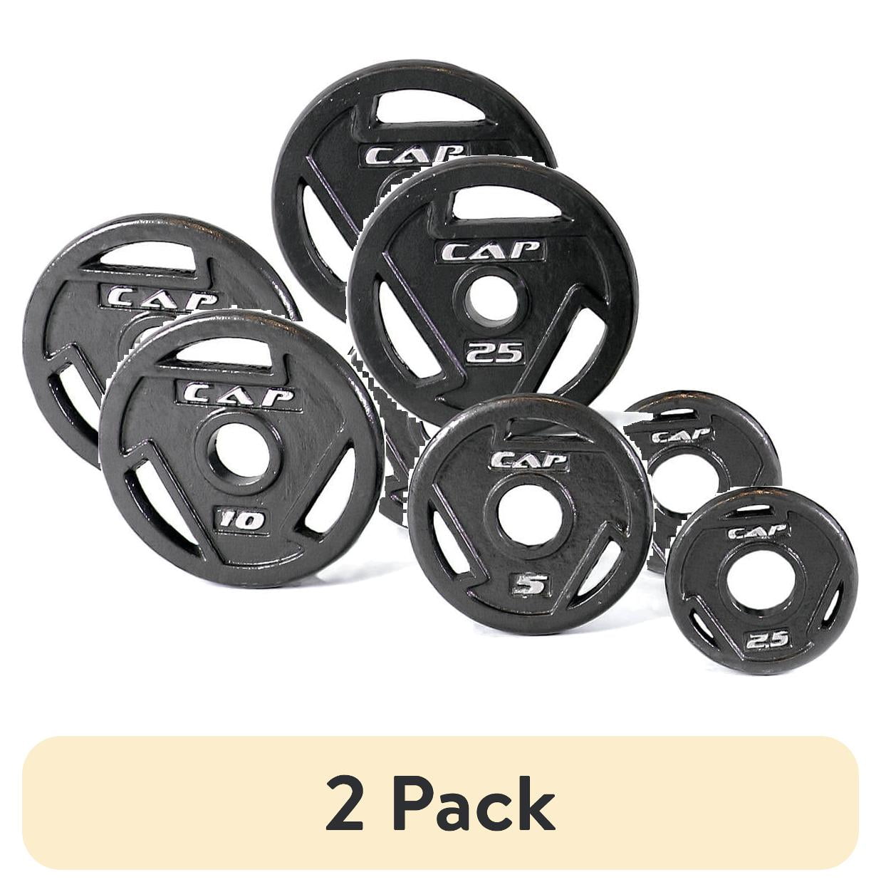 (2 pack) CAP Barbell 2" Olympic Grip Plate, 2.5lb pair (2x2.5lb ...