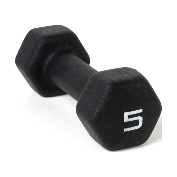 CAP Barbell, 10lb Black Neoprene Dumbbell, Pair - Walmart.com