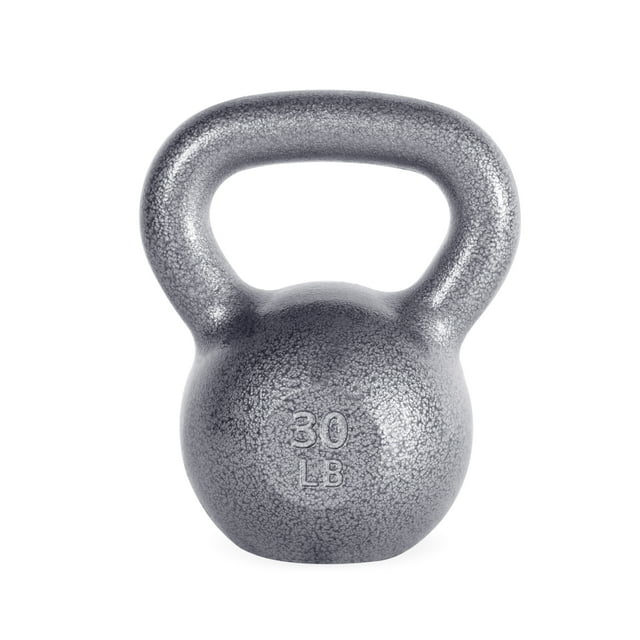 CAP Barbell Cast Iron Kettlebell, Single, 30-Pounds - Walmart.com