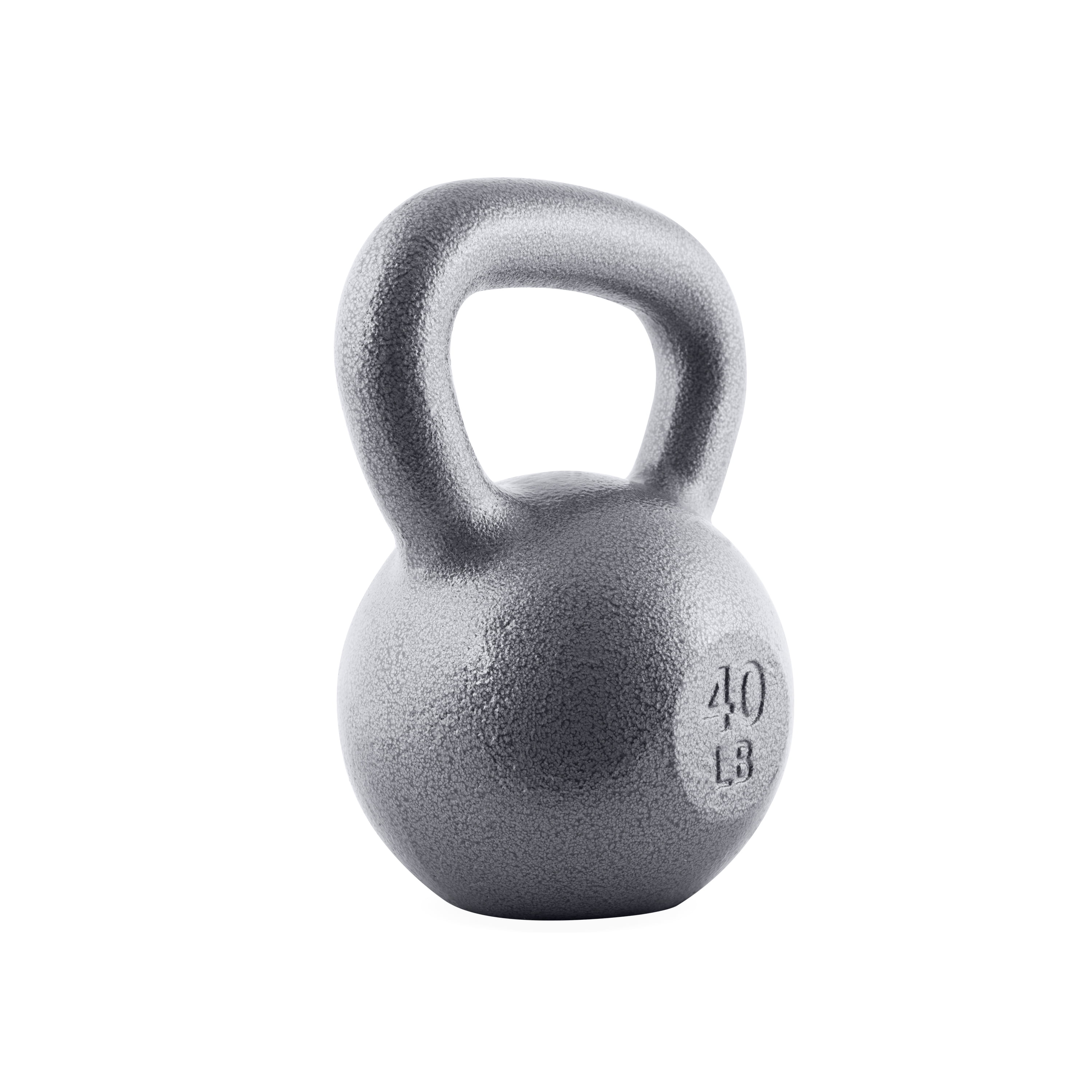 CAP Barbell Cast Iron Kettlebell, Single, 40-Pounds - Walmart.com