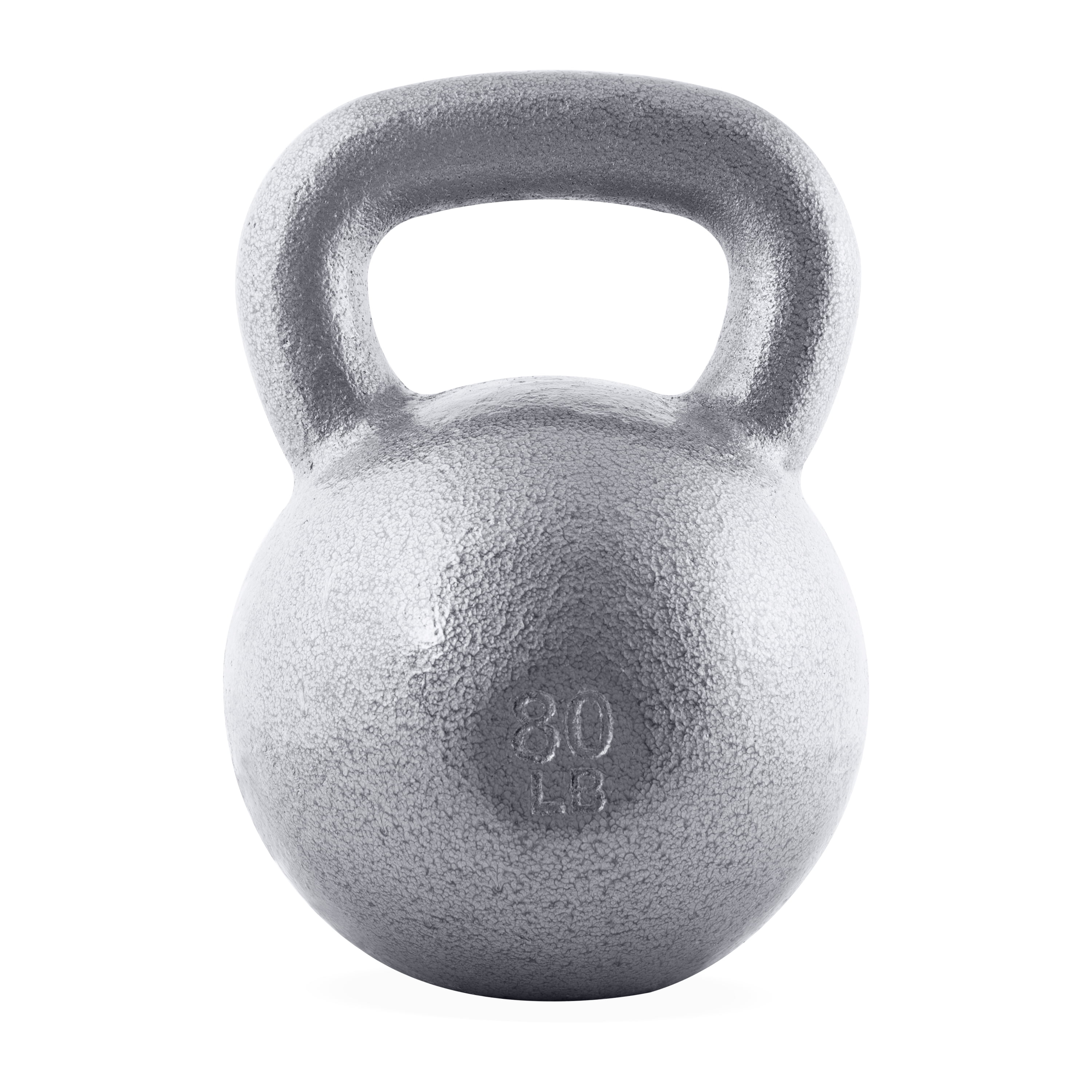 CAP Barbell Cast Iron Kettlebell, Single, 80-Pounds - Walmart.com