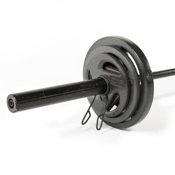 CAP Barbell Olympic Weight Set, 110 lbs. - Walmart Business Supplies