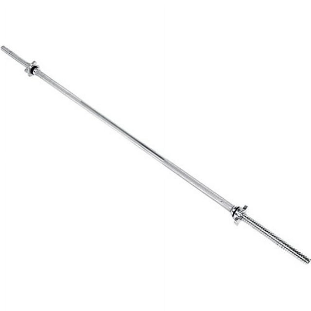CAP Barbell - Straight Standard Weight Bar with Threaded Ends, 5-6 Ft ...