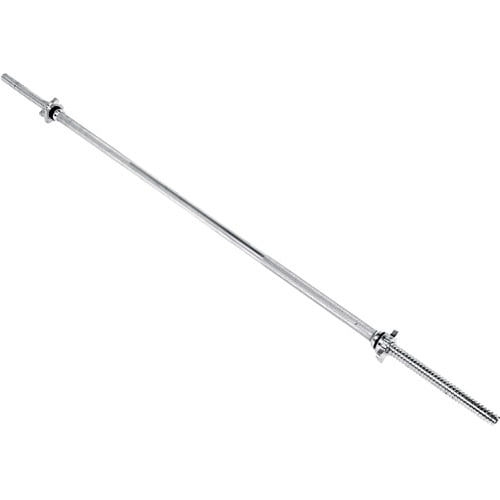 CAP Barbell - Straight Standard Weight Bar with Threaded Ends, 5-6 Ft ...