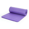CAP High Density 1-inch Thick Exercise Mat with Carry Strap, 71"x24"x1 ...