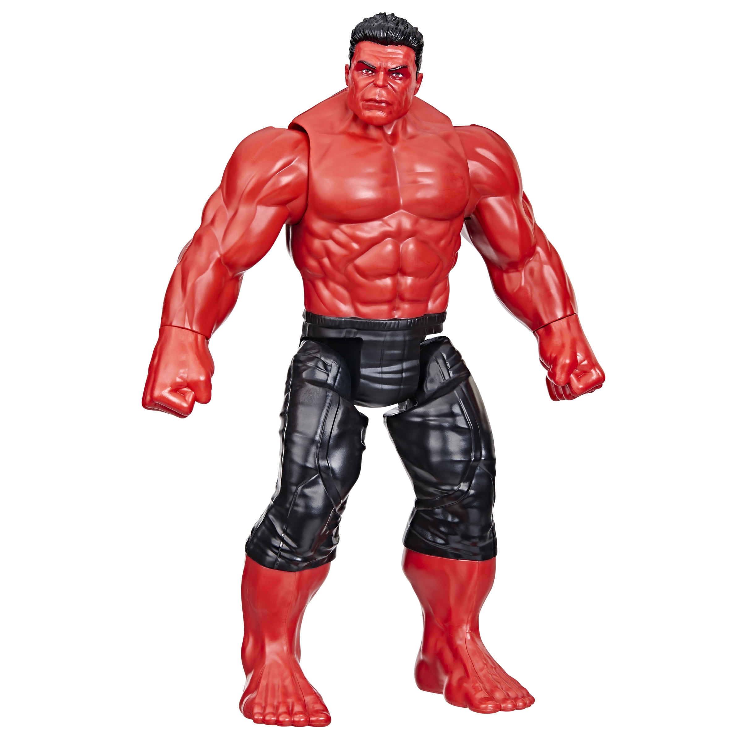 Marvel Studios Captain America Brave New World, 12" Deluxe Red Hulk Action Figure - Walmart.com