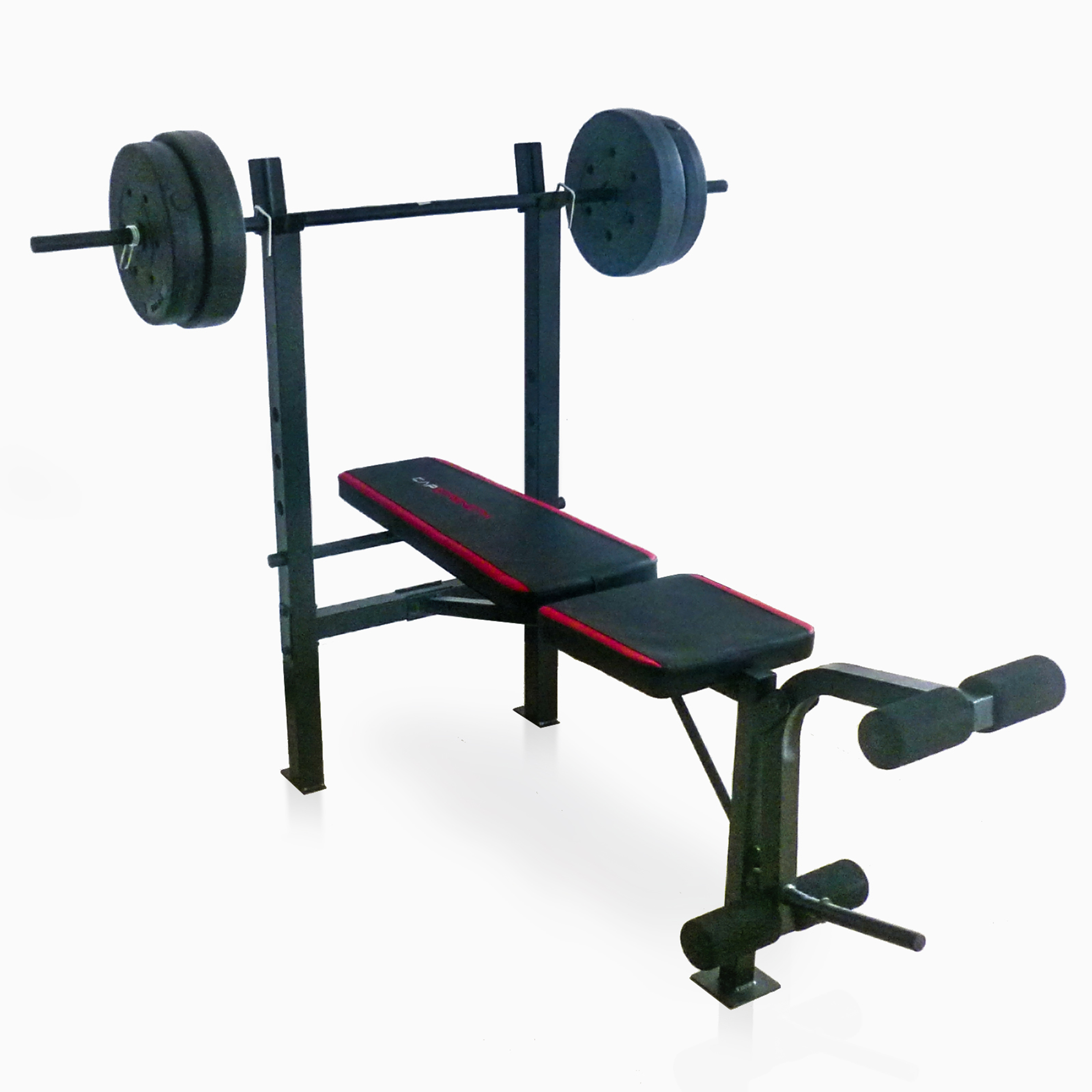Marcy Standard Bench with 100 lb. Weight Set PM-2084 - Walmart.com