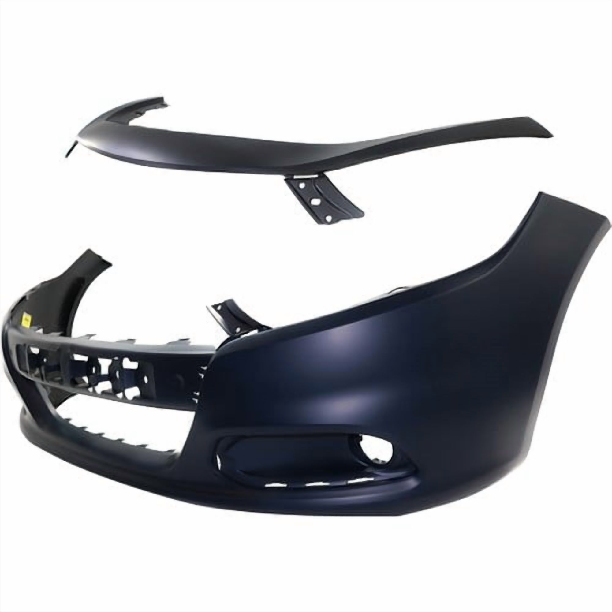 CAPA Bumper Covers Fascias Set of 2 Front for Dart CH1000A29C ...
