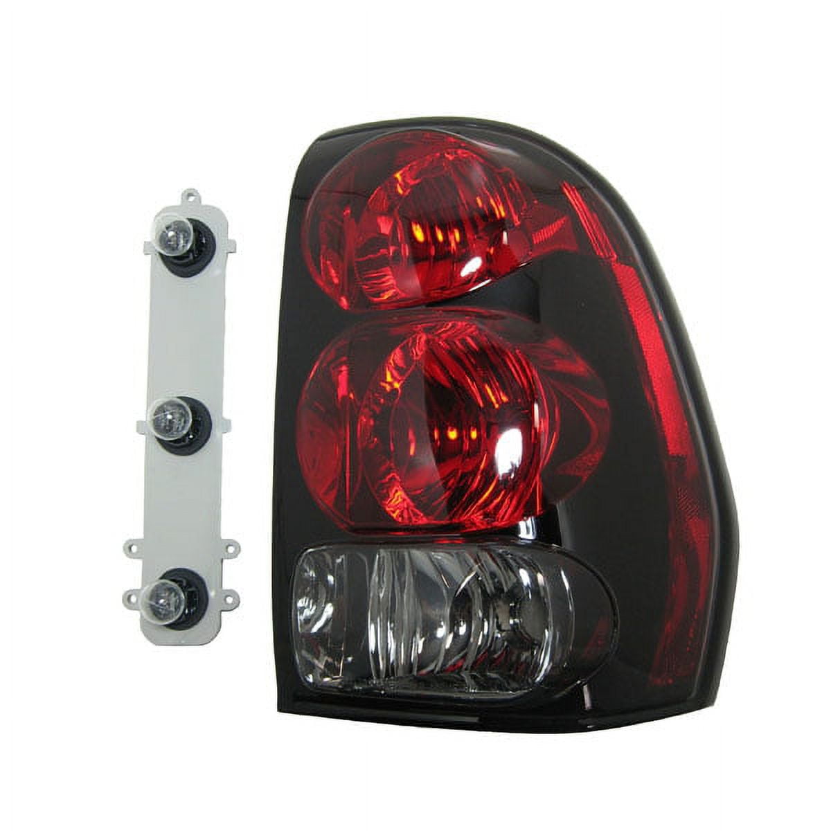 CAPA For 02-09 Trailblazer Taillight Taillamp w/Circuit Board & Bulb ...
