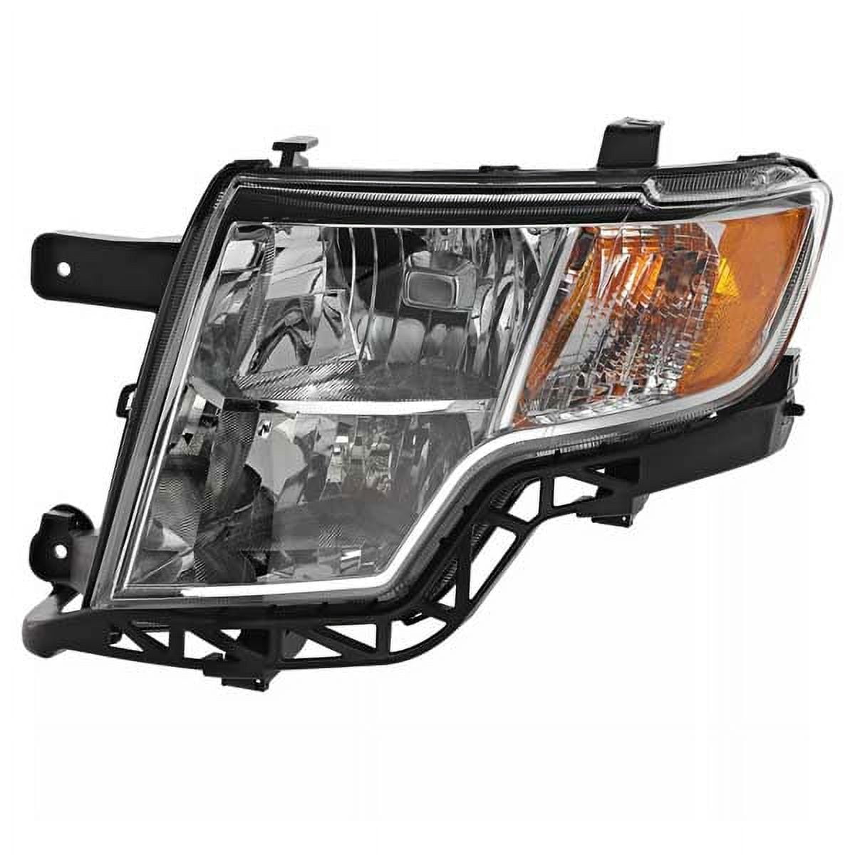 CAPA For 07-10 Edge Front Halogen Headlight Headlamp Head Lamp w/Bulb ...