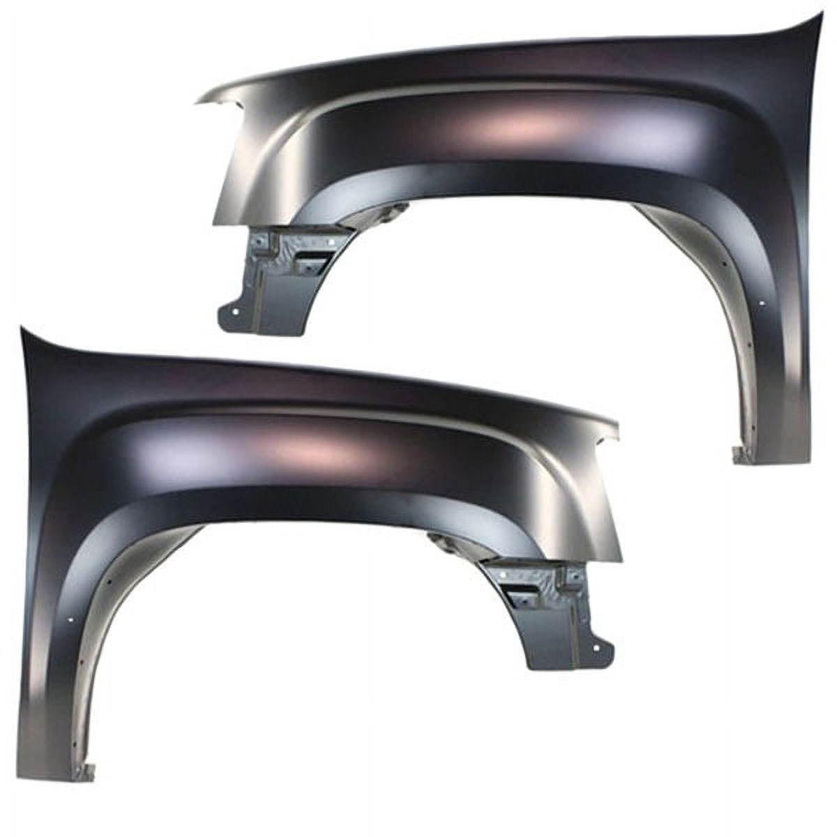 CAPA For 07-14 Sierra Pickup Truck Front Fender Primed Steel Left Right ...
