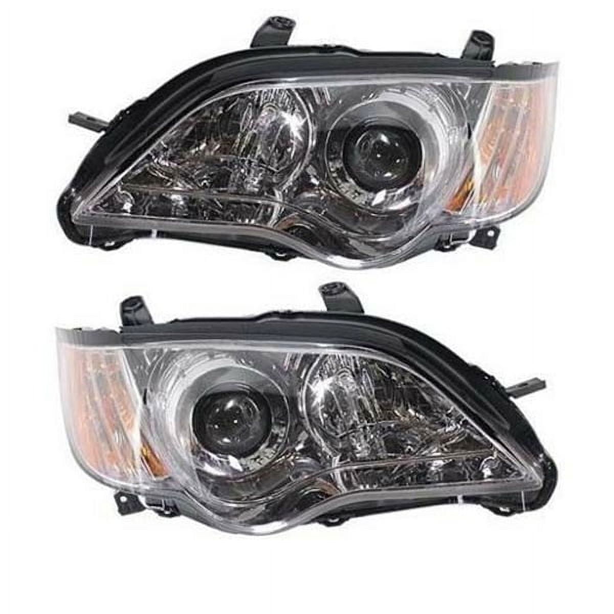 CAPA For 08-09 Outback Halogen Headlight Headlamp Head Light with Bulb ...