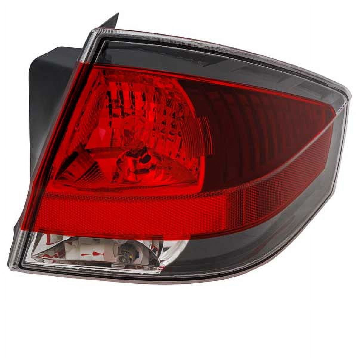 CAPA For 09-10 Focus SE/SES Taillight Taillamp Rear Brake Lamp w/Bulb SET PAIR - Walmart.com