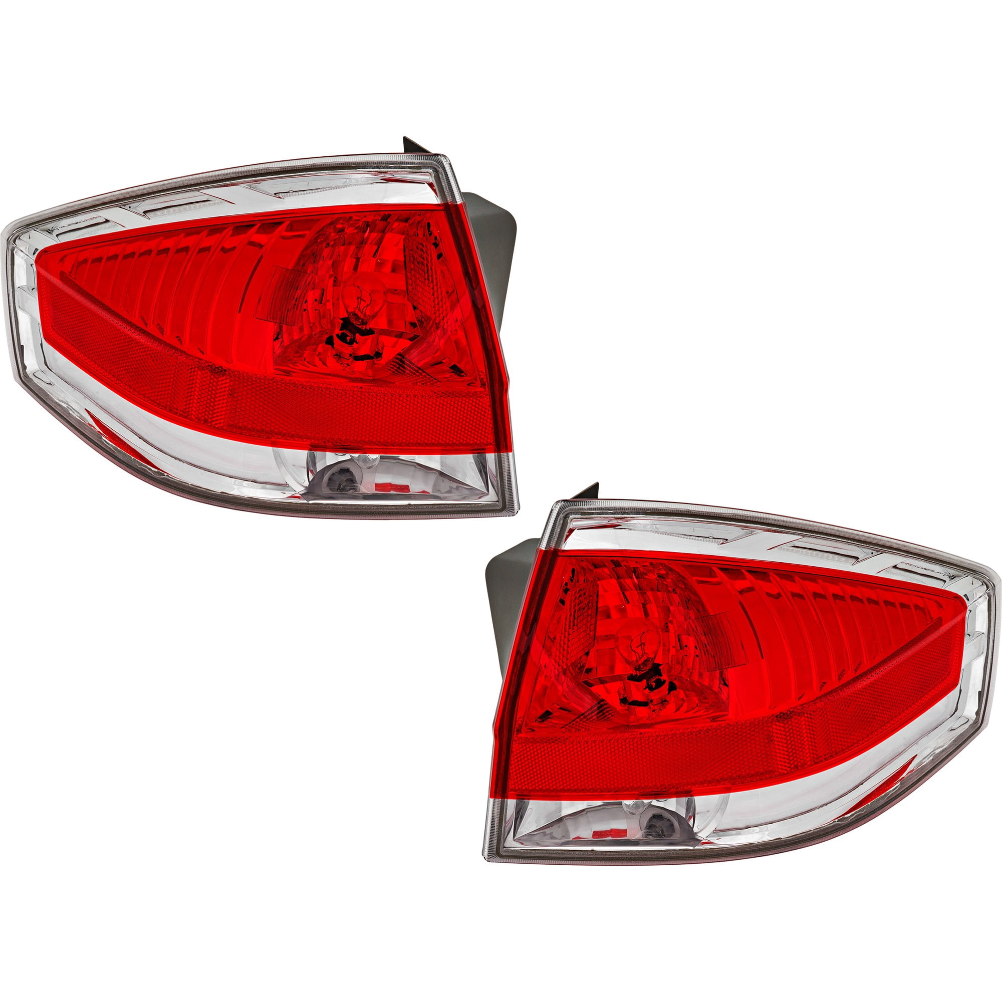 CAPA For 09-11 Focus Taillight Taillamp Rear Brake Light Lamp w/Bulb ...