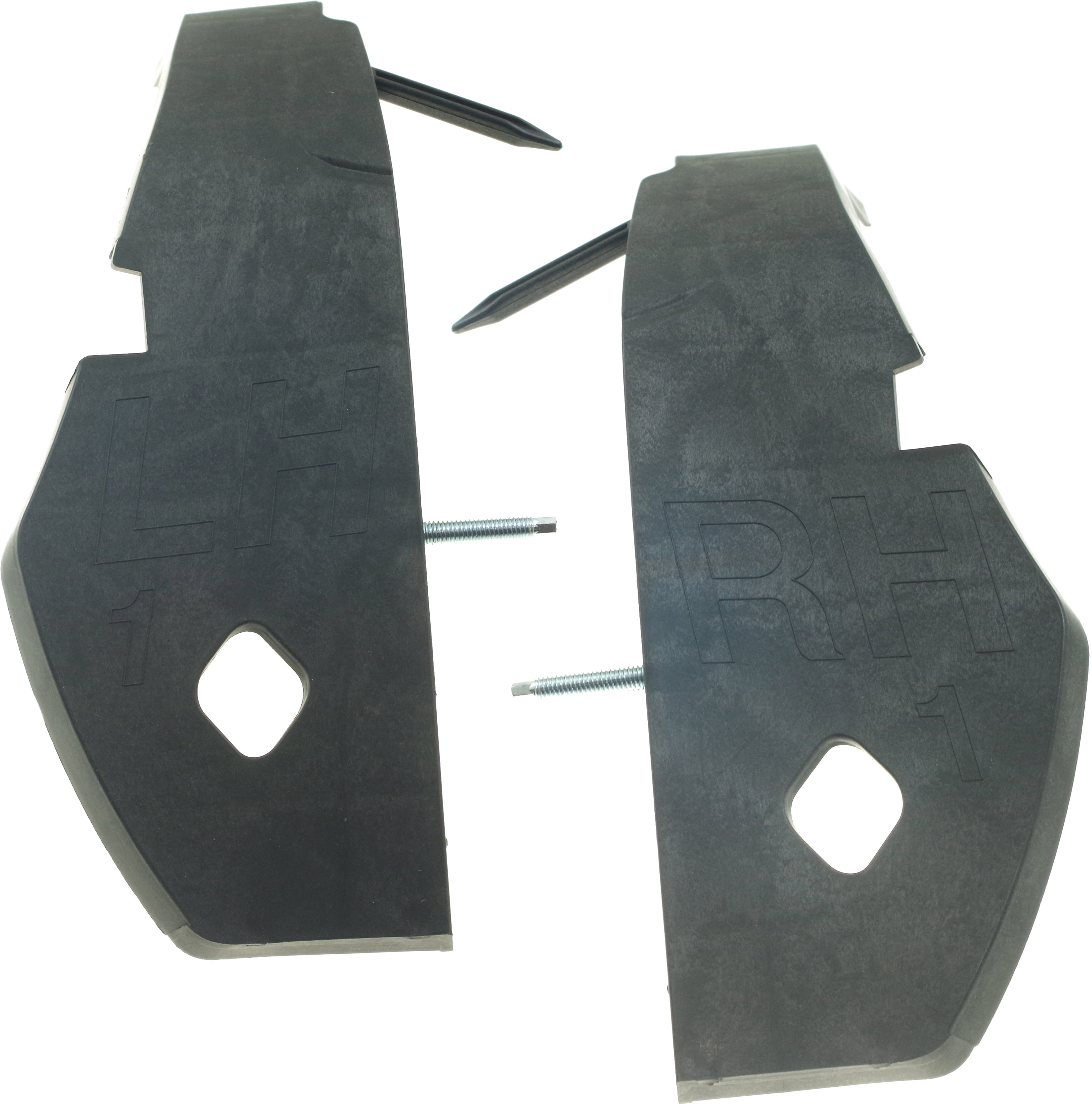 CAPA For 09-14 Challenger Coupe 2-Door Front Bumper Extension End Cap ...