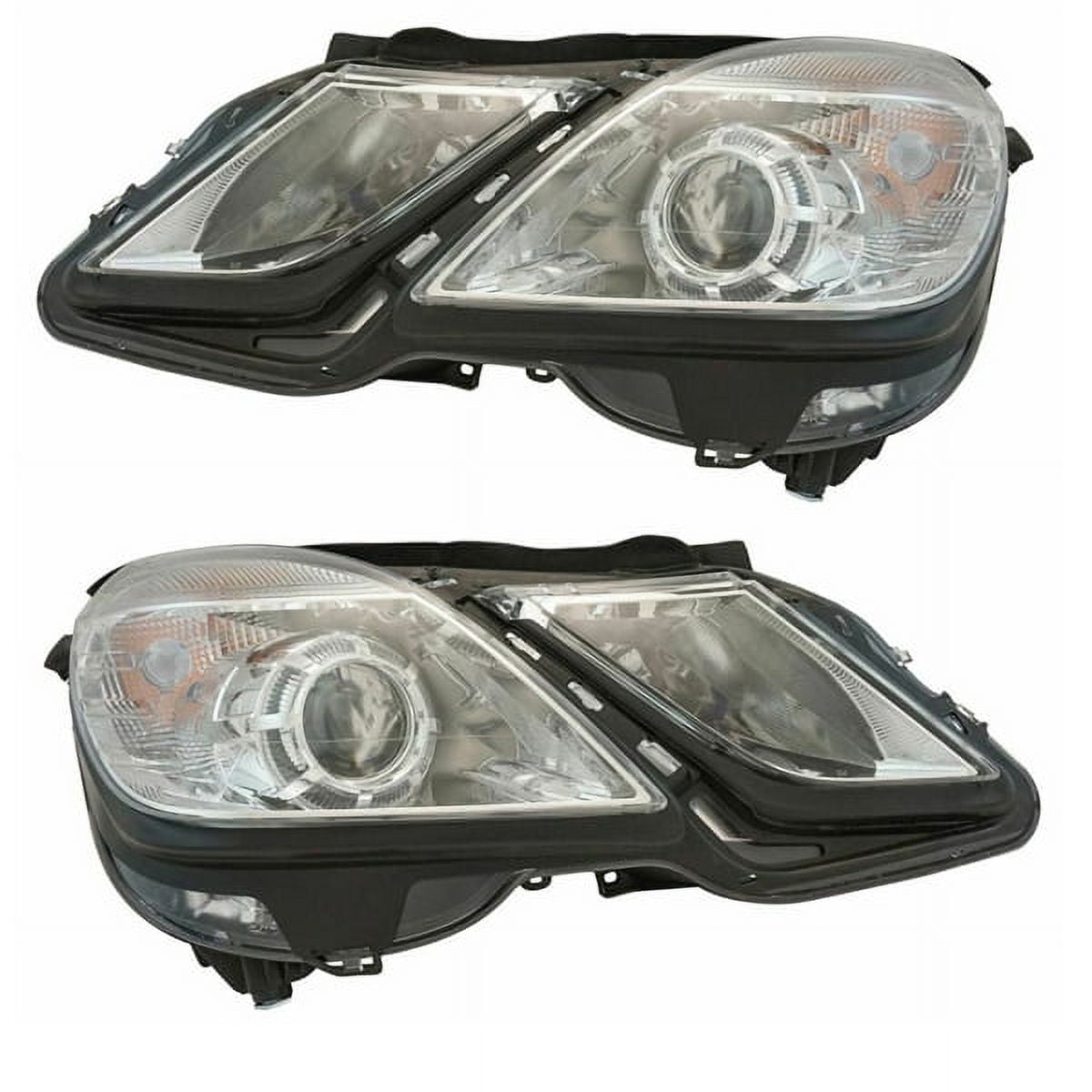 CAPA For 10-13 Benz E-Class Halogen Headlight Headlamp Head Lamp w/Bulb ...
