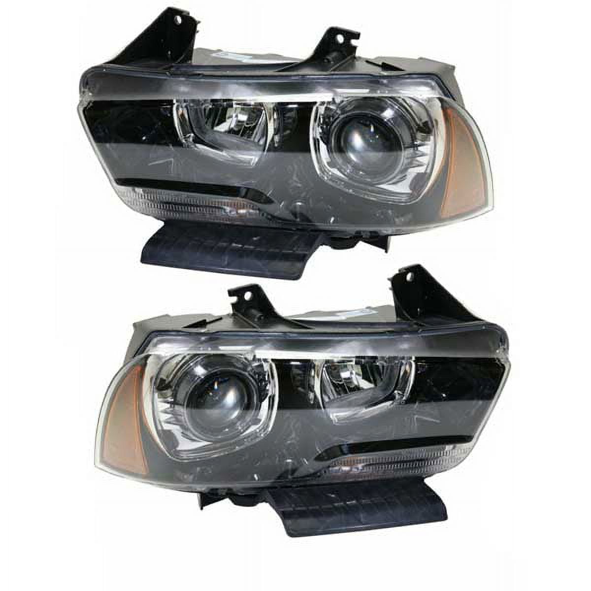 CAPA For 11-14 Charger HID Headlight Headlamp Head Light w/Bulb Ballast ...