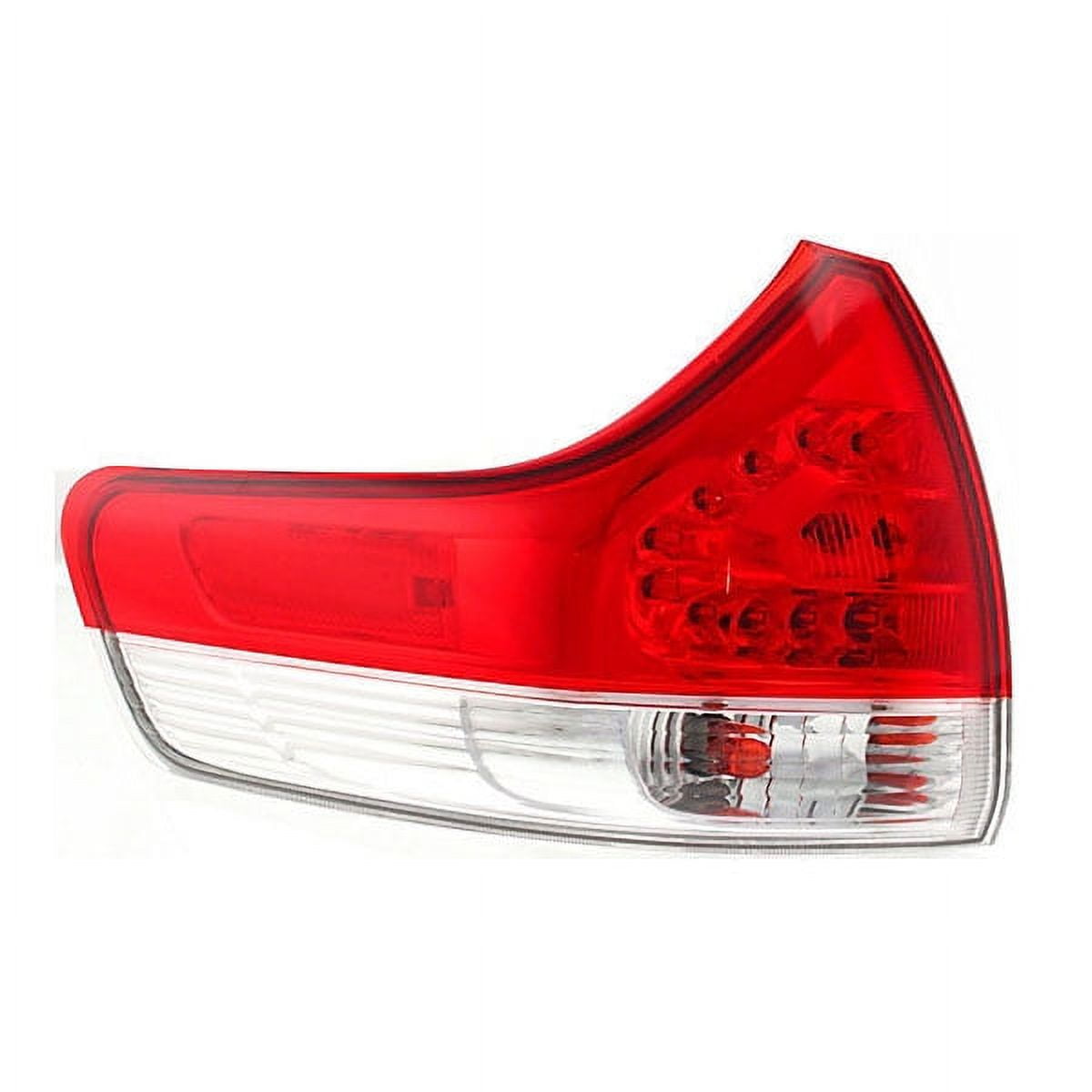 CAPA For 11-14 Sienna Taillight Taillamp Rear Outer Brake Light Lamp ...