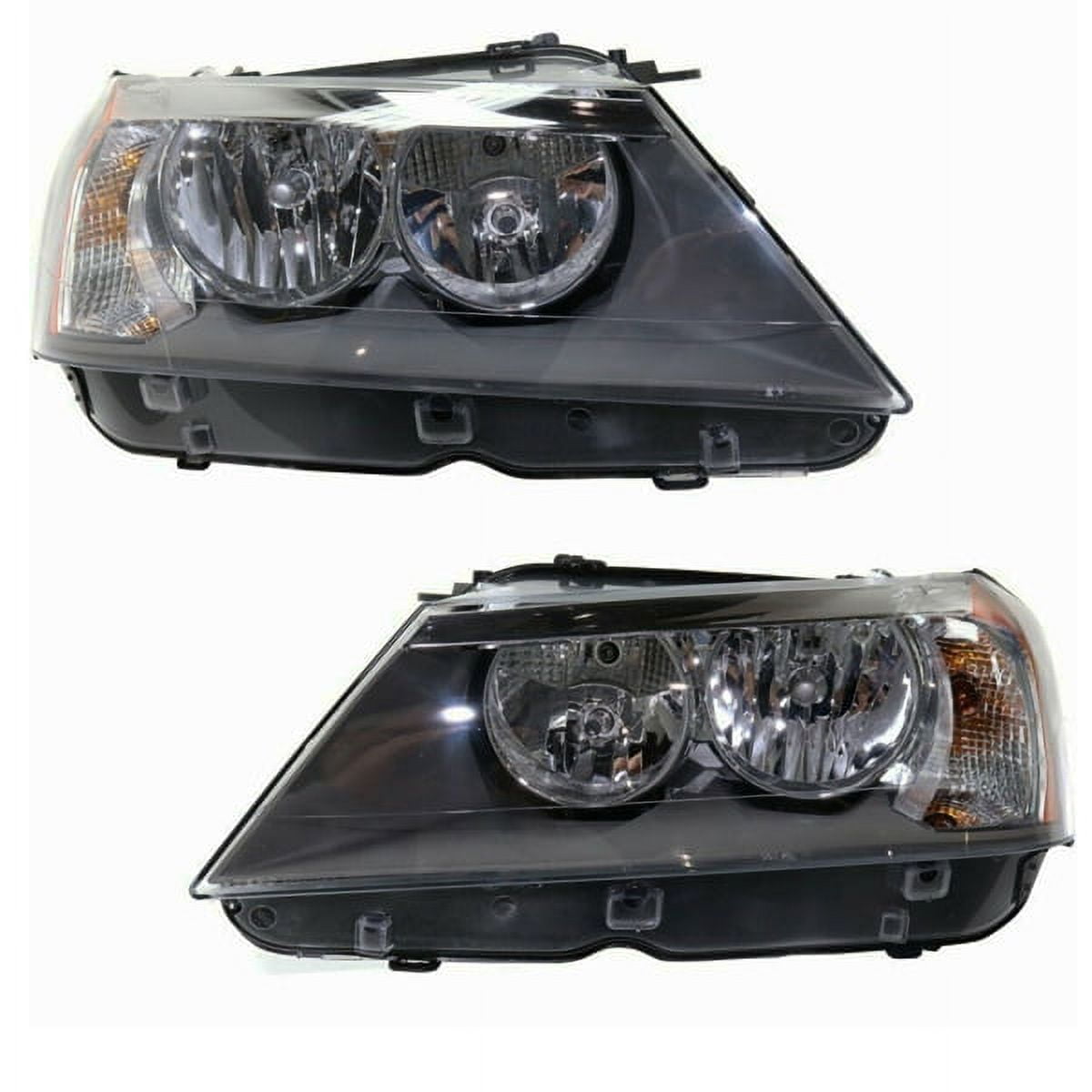 CAPA For 11-14 X3 Front Halogen Headlight Headlamp Head Light with Bulb ...