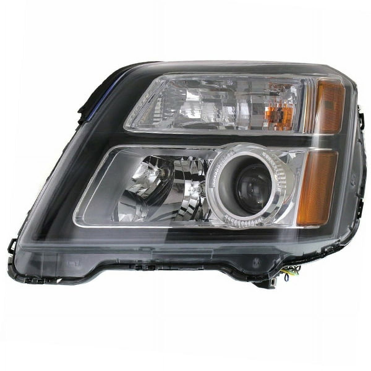 CAPA For 13-15 Terrain Halogen Headlight Headlamp Head Light w/Bulb ...