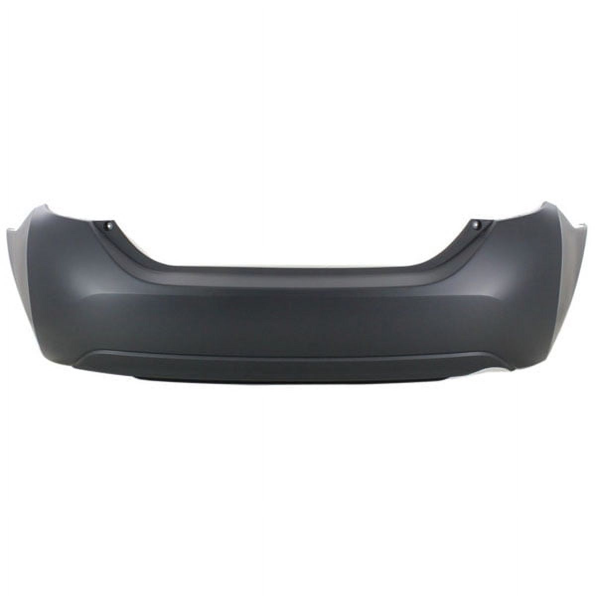 CAPA For 14 15 16 Corolla Rear Bumper Cover Primed/Textured TO1100309 ...