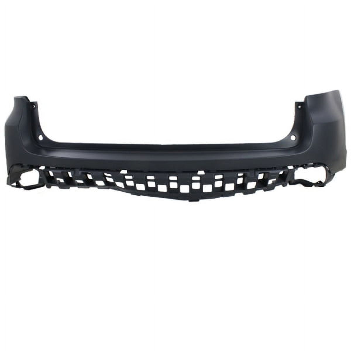 CAPA For 14-15 Highlander Rear Upper Bumper Cover Assy Primed TO1114100 ...