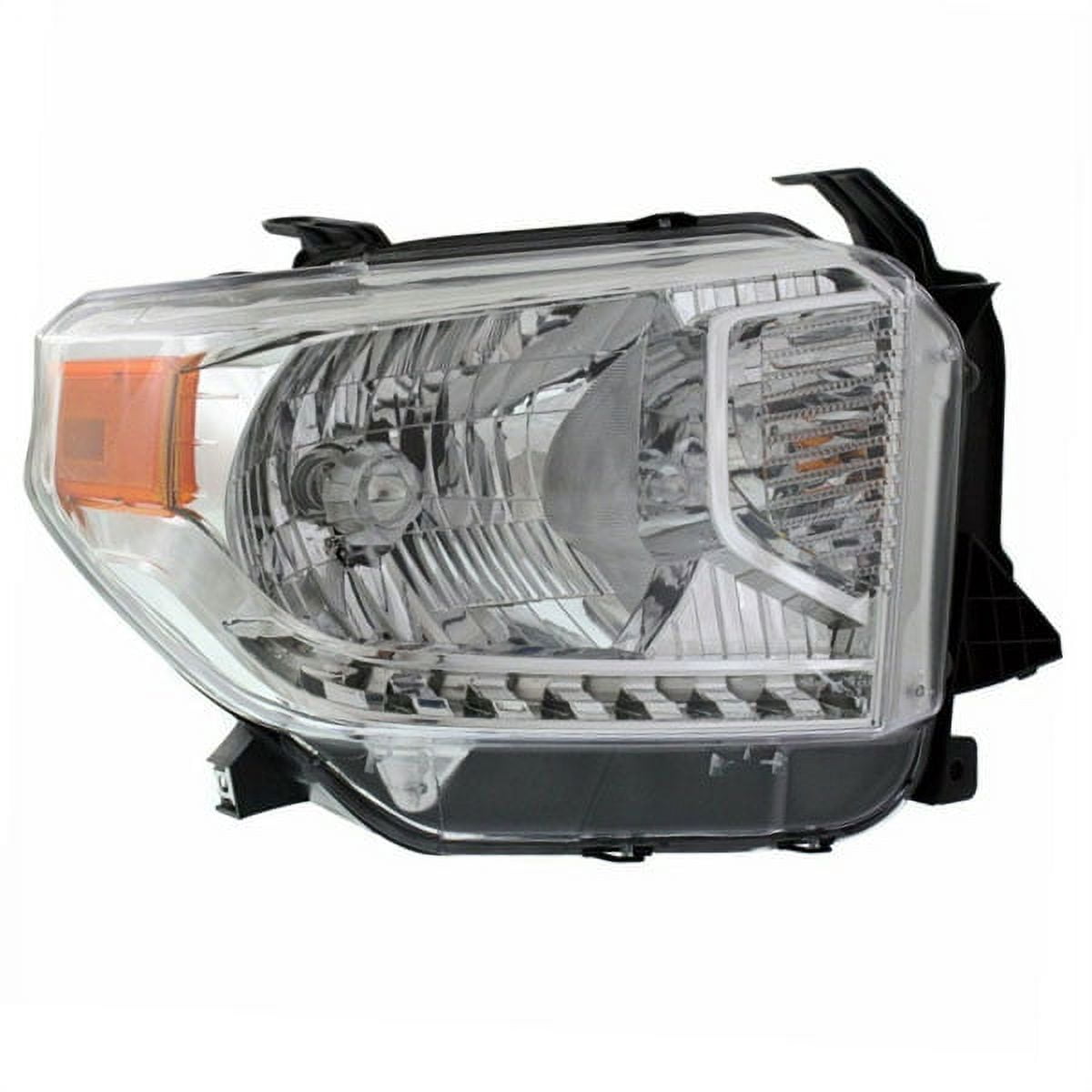 CAPA For 14-15 Tundra Headlight Headlamp w/o Level Adjuster w/Bulb ...