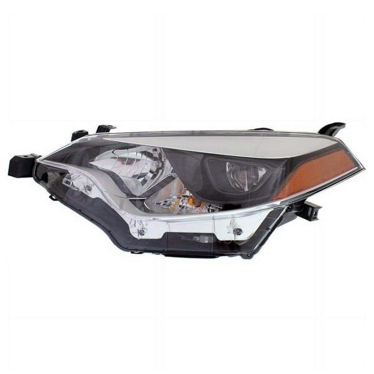 CAPA For 14-16 Corolla Front LED Headlight Headlamp Head Light w/Bulb ...