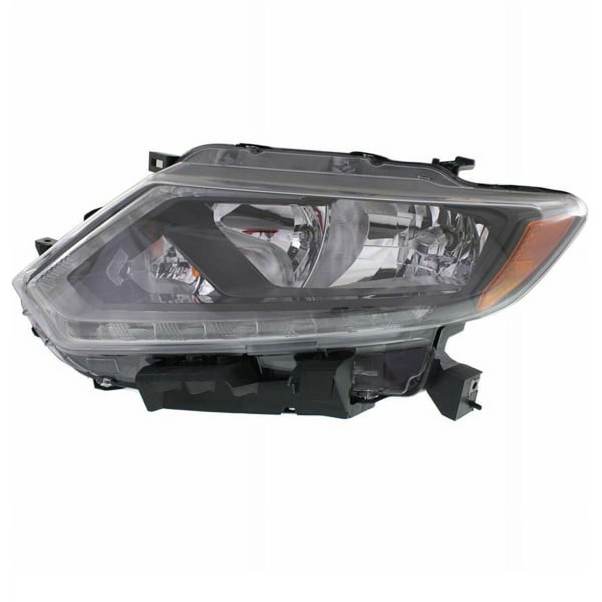 CAPA For 14-16 Rogue Front Halogen Headlight Headlamp w/LED DRL w/Bulb ...