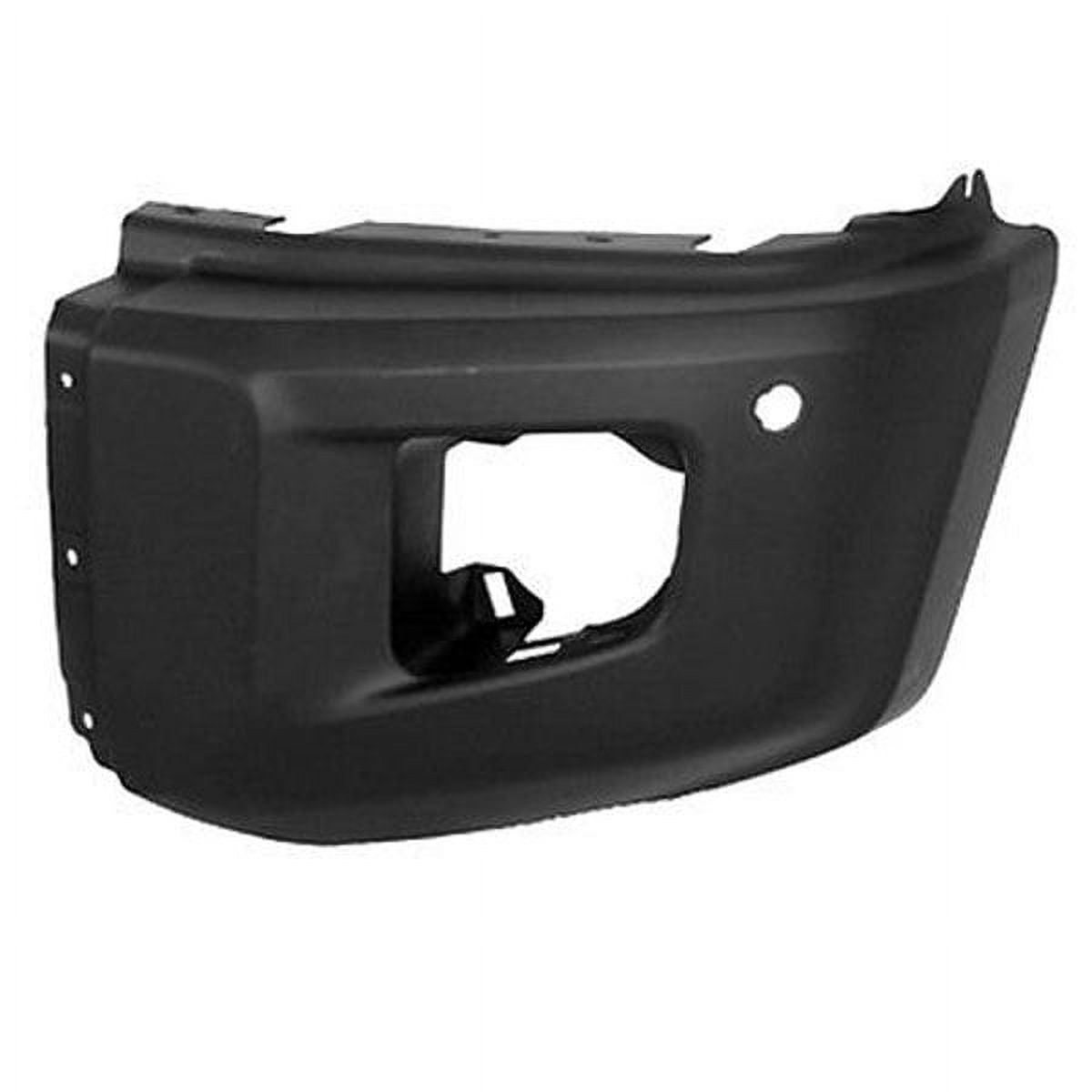 CAPA For 14-19 Tundra Front Bumper Extension End w/Sensor Hole Black ...
