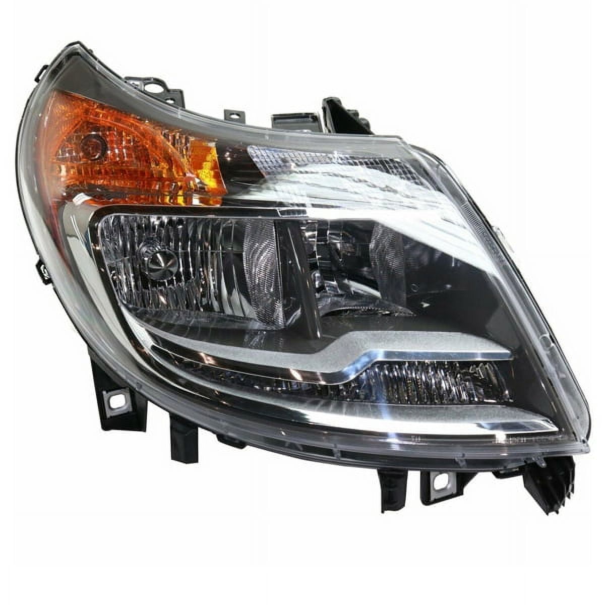 CAPA For 14-22 ProMaster Halogen Headlight Headlamp Head Light w/Bulb ...