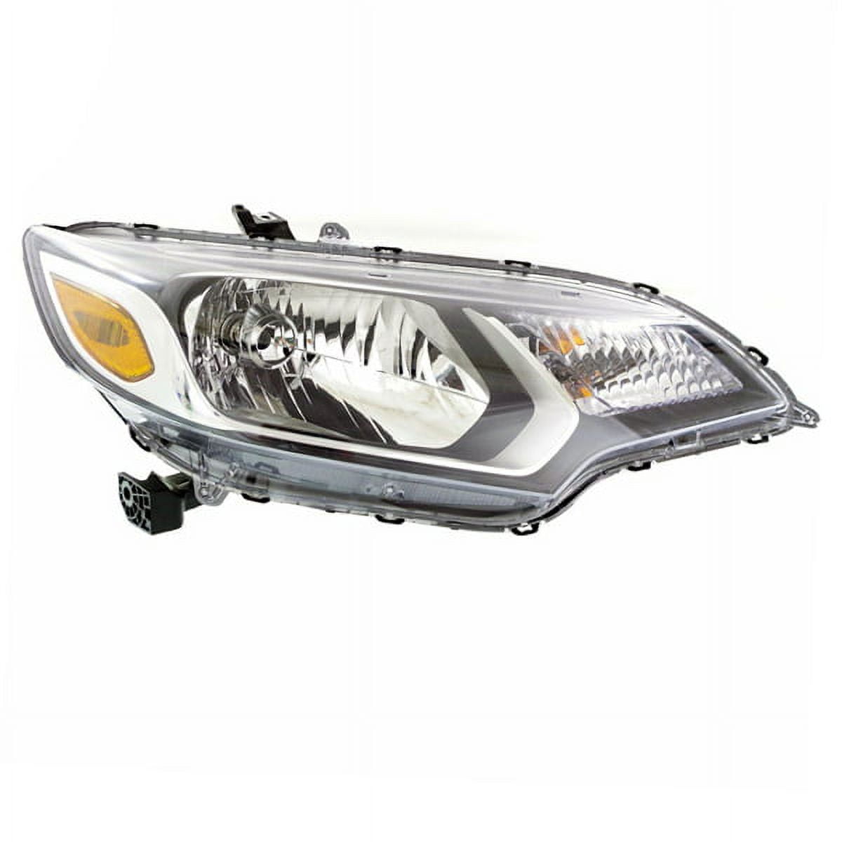 CAPA For 15-17 FIT Front Halogen Headlight Headlamp Head Light w/Bulb ...