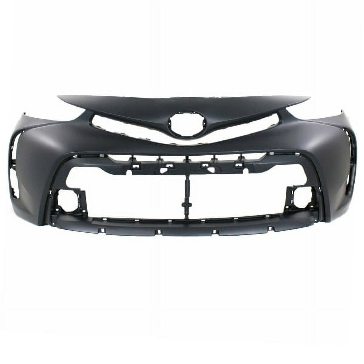 CAPA For 15-17 Prius V 1.8L Wagon 4-Door Front Bumper Cover Assy Primed ...