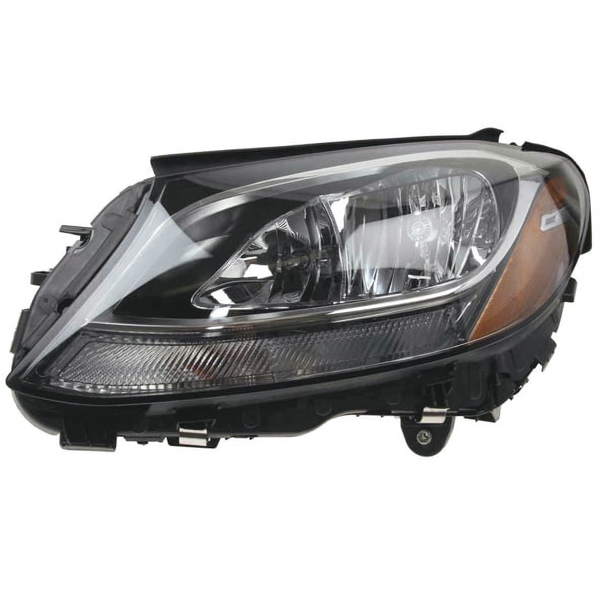 CAPA For 15-18 C-Class Sedan Halogen Headlight Head Light Lamp w/Bulb ...