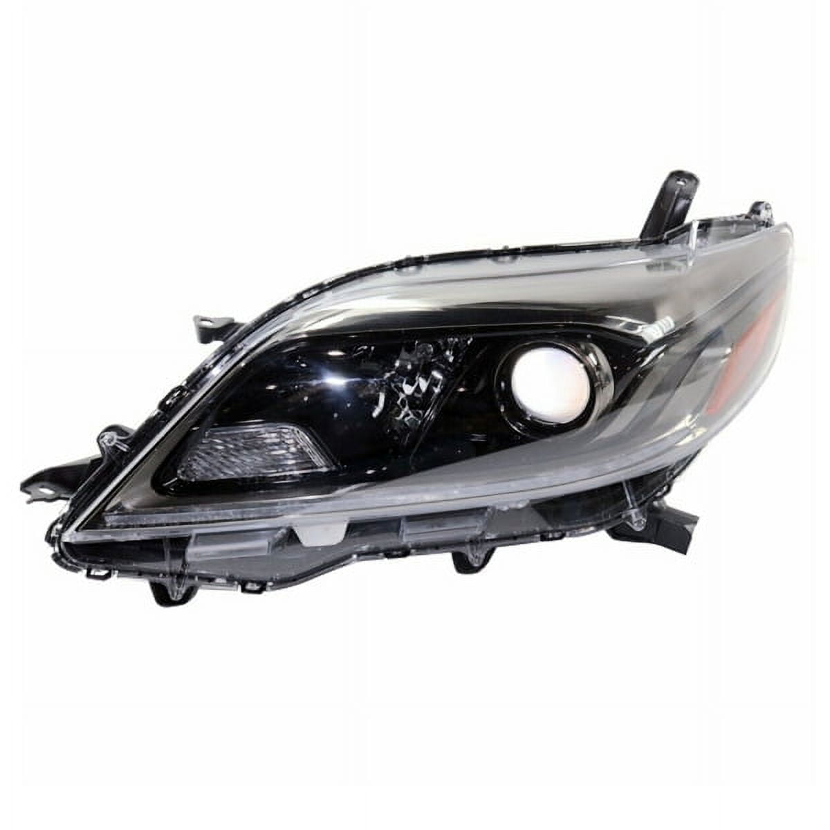 CAPA For 15-20 Sienna Halogen Headlight w/LED Daytime Running Light ...
