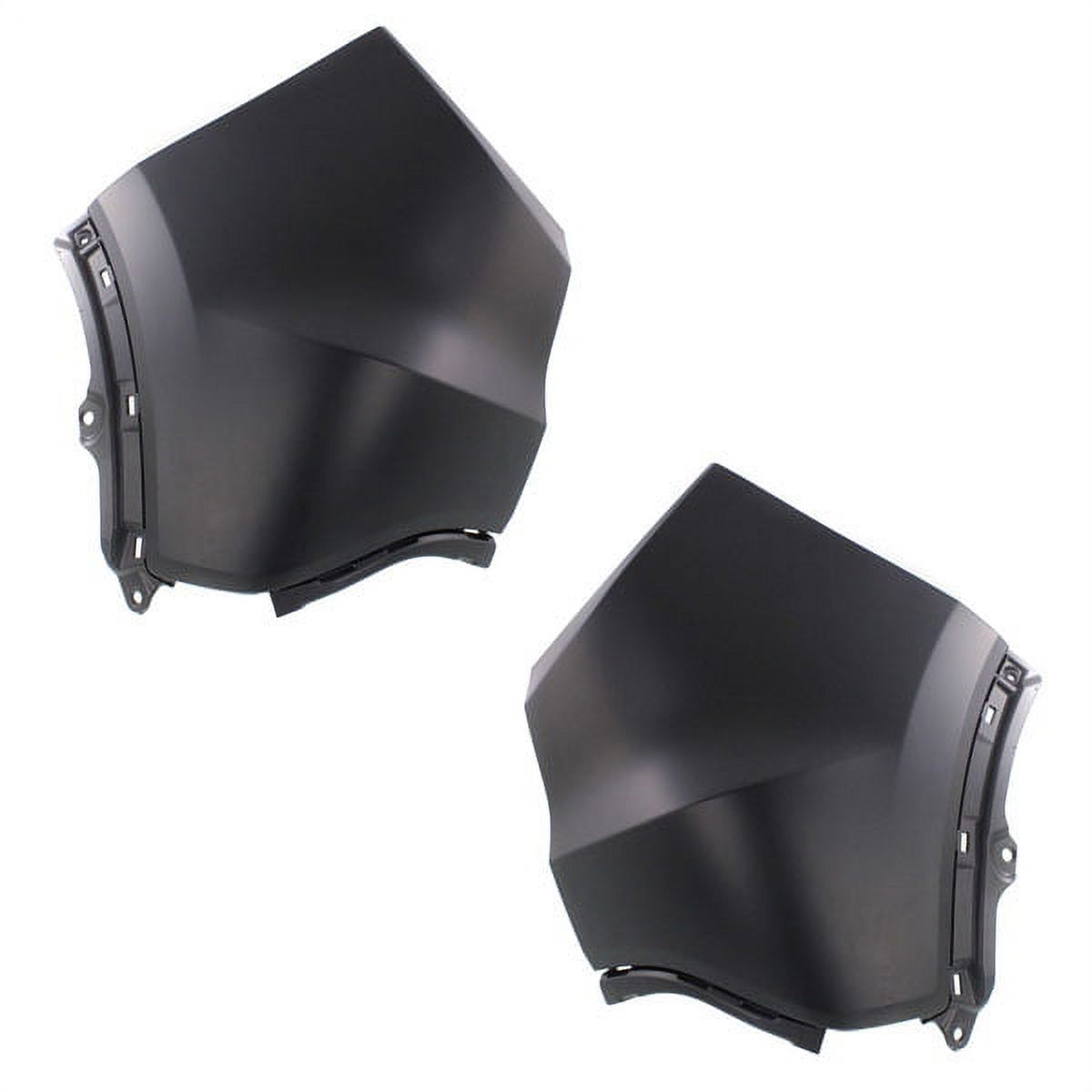 CAPA For 16-18 HR-V Rear Bumper Extension End Plastic Left & Right PAIR ...
