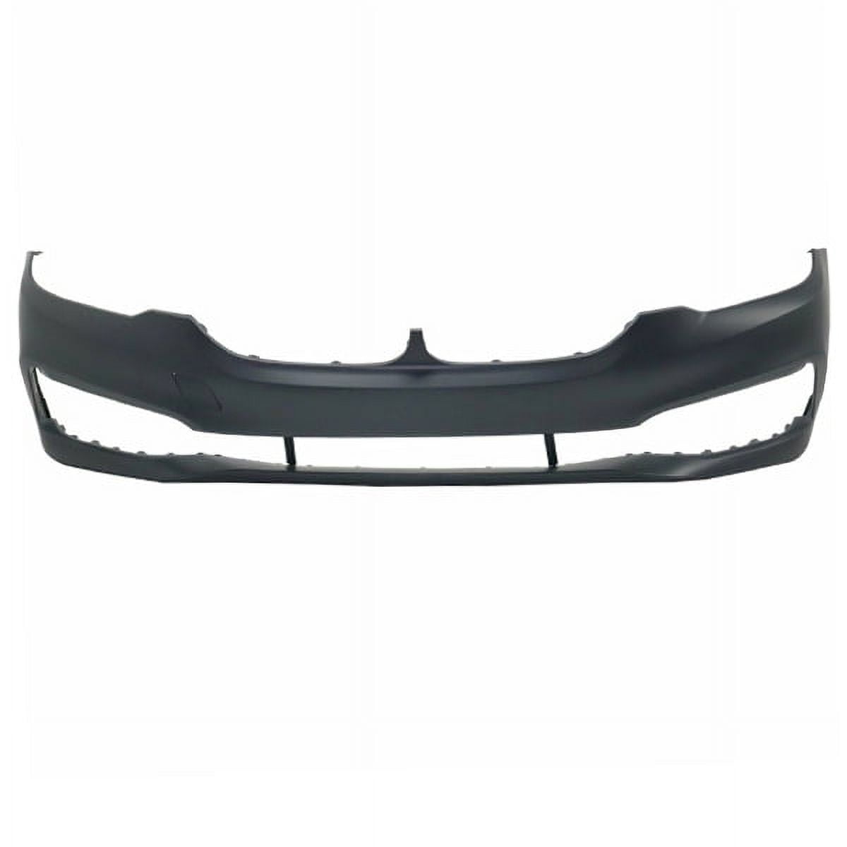 CAPA For 17-19 5-Series w/o M Sport Front Bumper Cover w/o Park Aid ...
