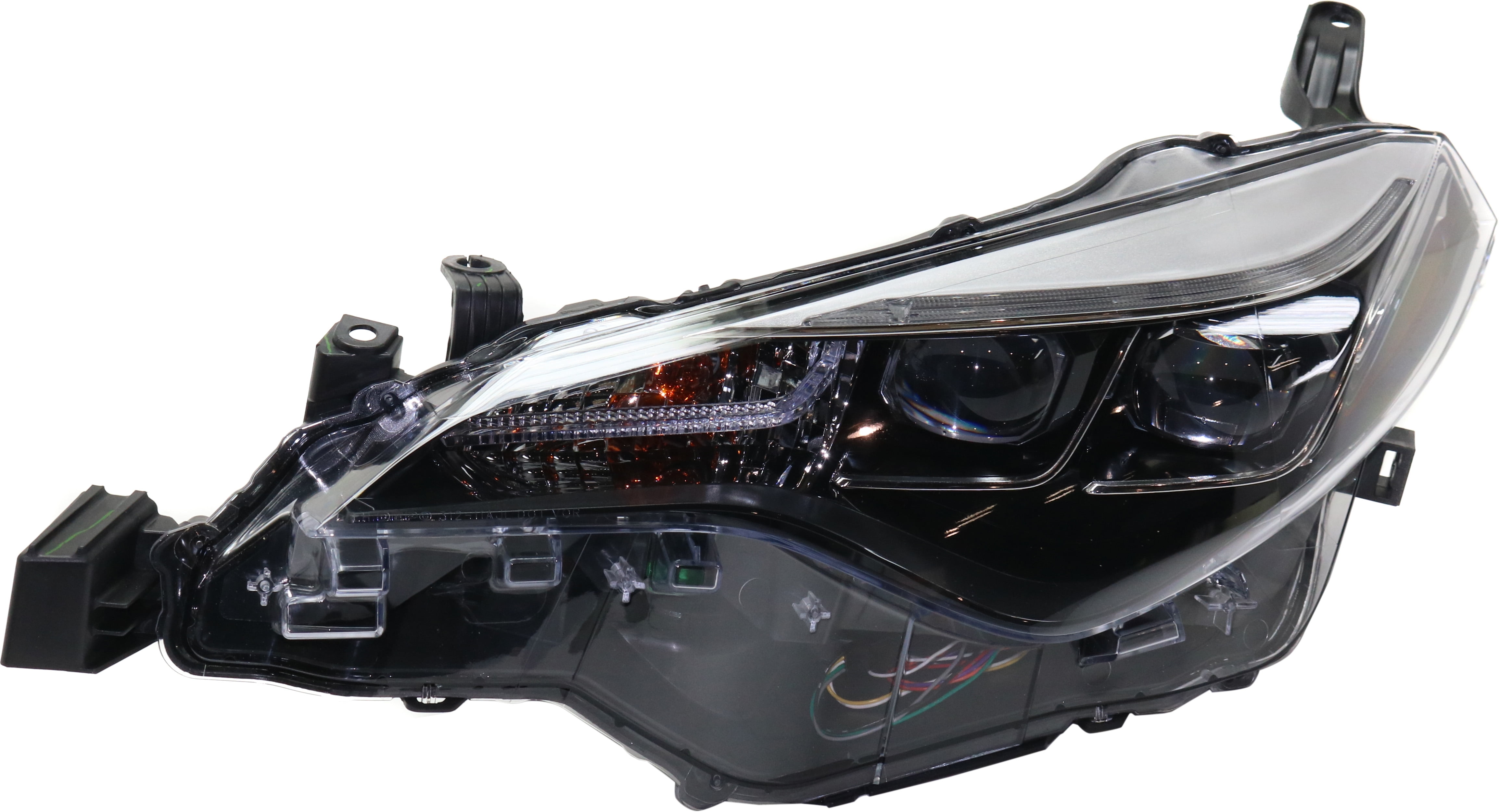 CAPA For 17-19 Corolla Halogen Headlight Headlamp Head Light w/Bulb ...