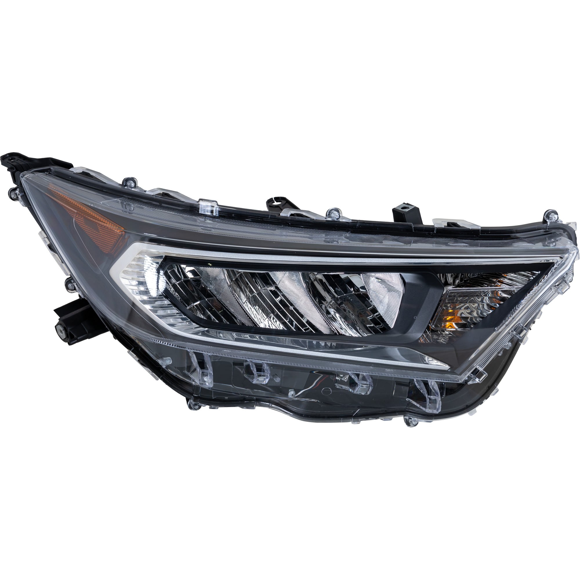 CAPA For 19-21 RAV4 LED Headlight Headlamp Head Light w/Bulb Chrome ...