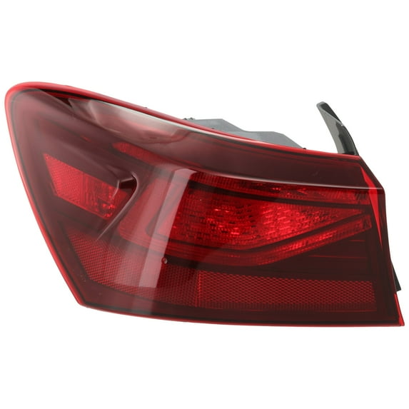 CAPA For 19-22 Forte Outer Taillight Taillamp Rear Brake Light w/Bulb ...