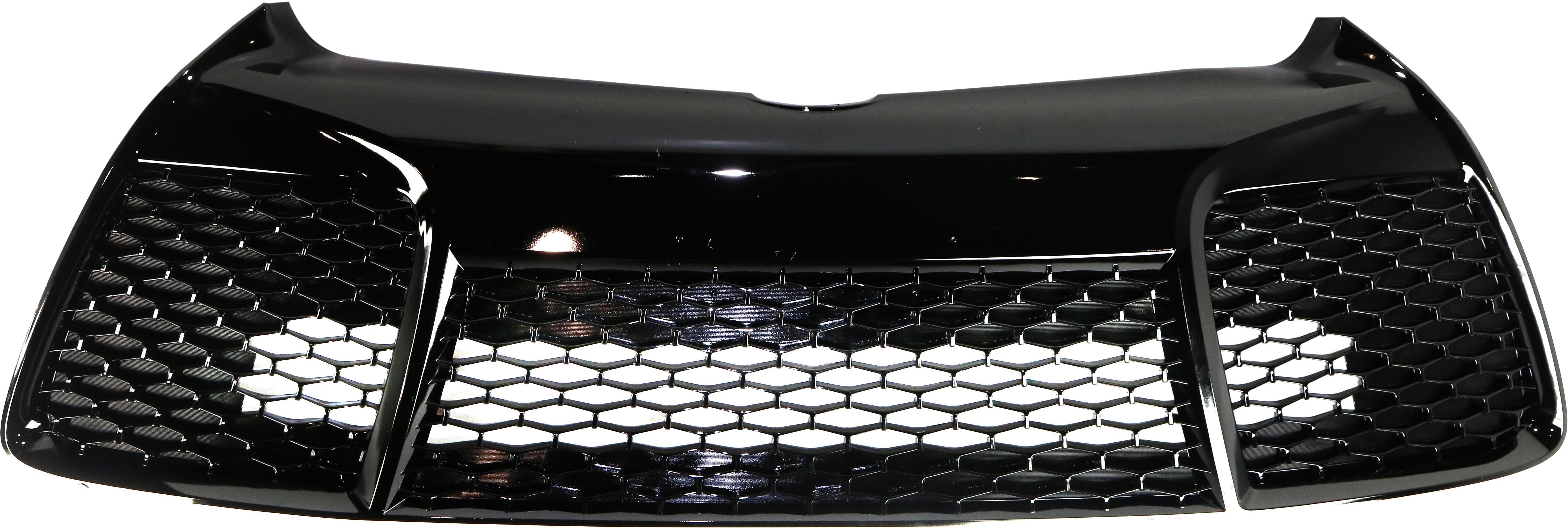 CAPA For 2015-2017 Camry Bumper Grille Front Black Plastic TO1036156C ...