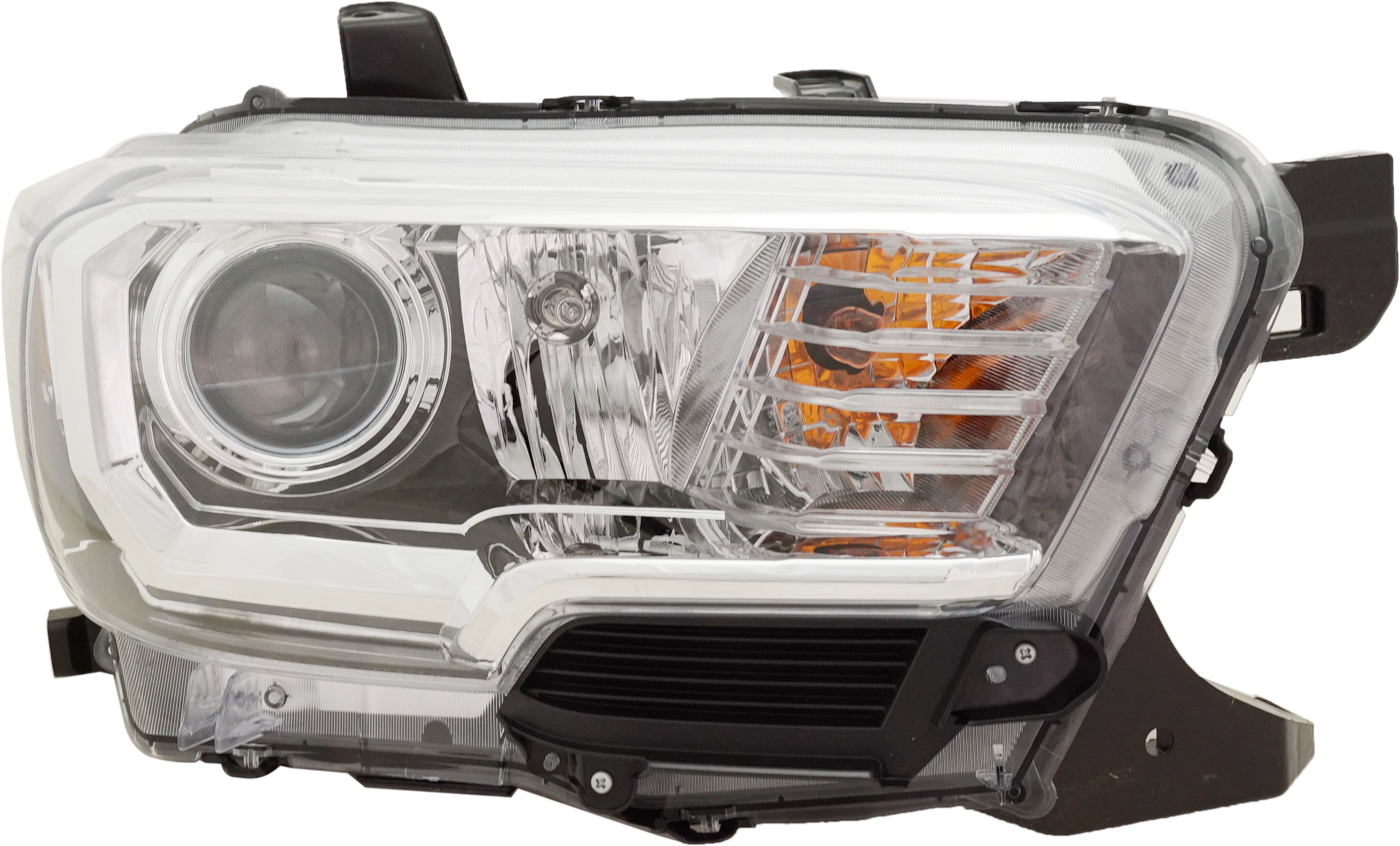 CAPA For 2018 Tacoma Halogen Headlight w/o LED Daytime Running Light ...