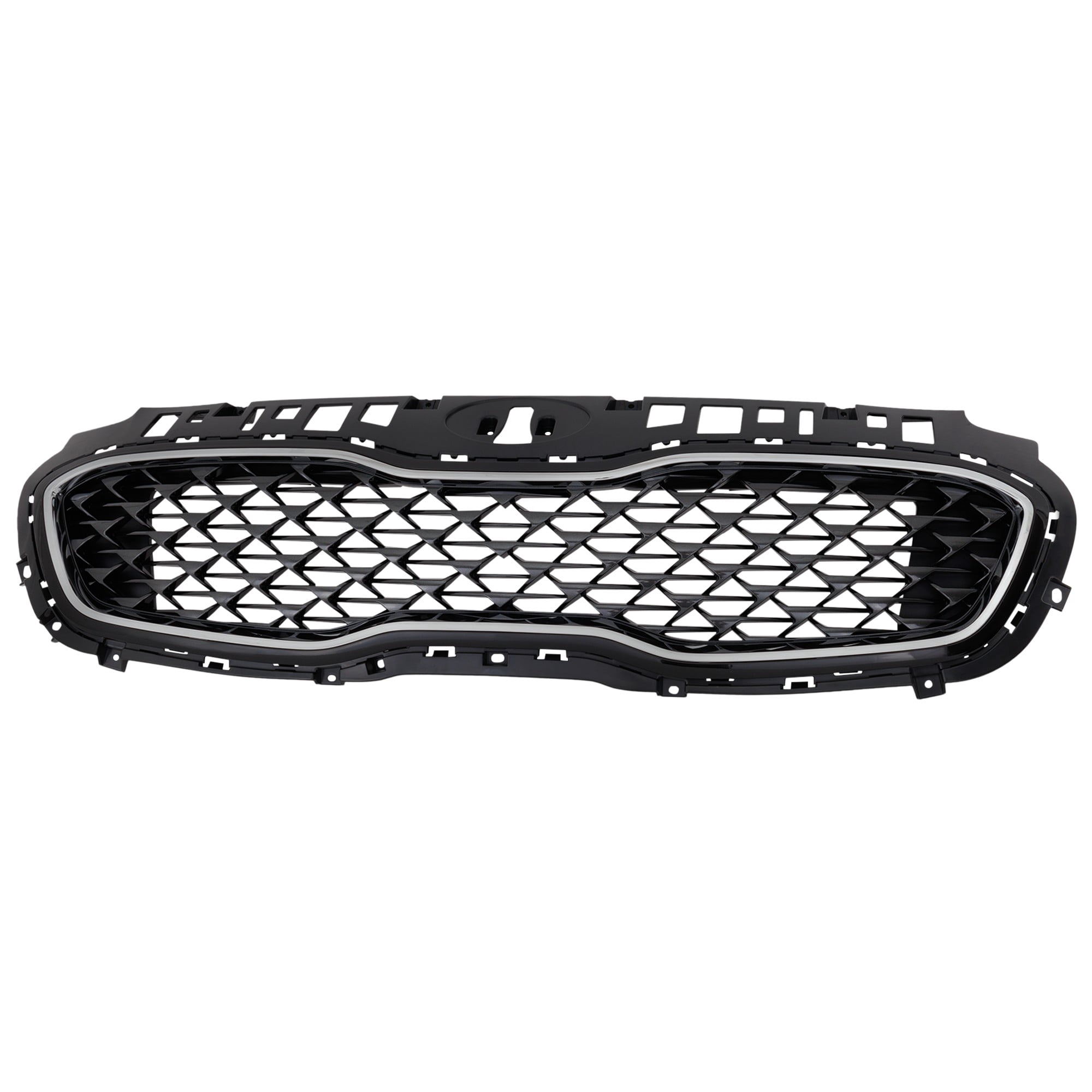 CAPA For 2020-2022 Sportage Front Grille Assembly Black/Chrome ...