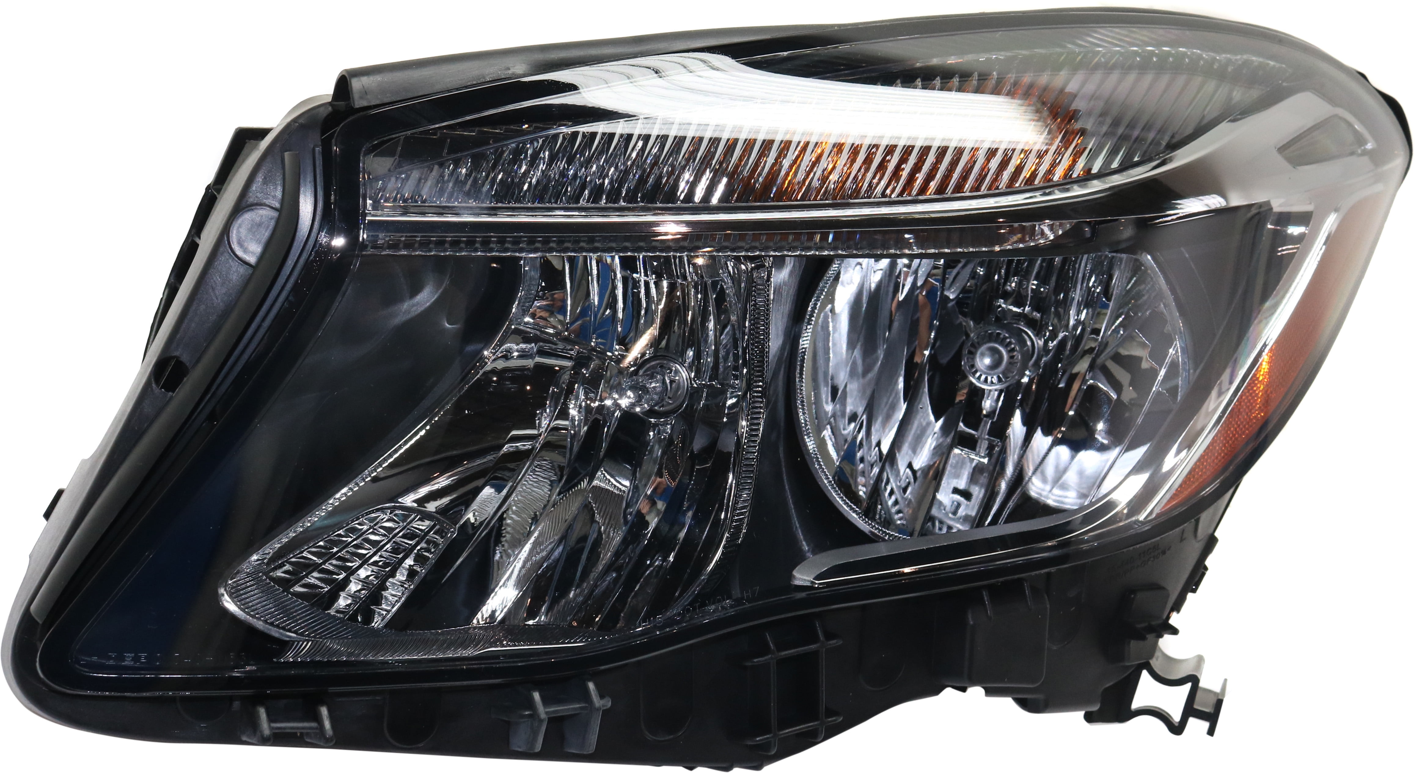 CAPA for 2015-2019 GLA45 AMG Front Left Headlight Amber & Clear Plastic ...