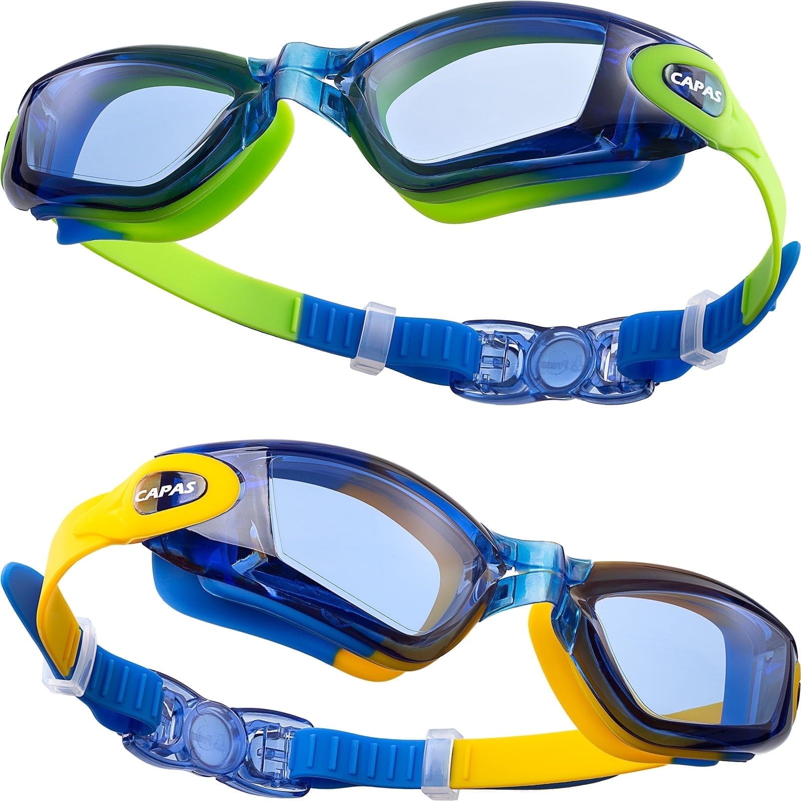CAPAS Junior Swim Goggles Multipack, Anti-Fog, UV Protection ...