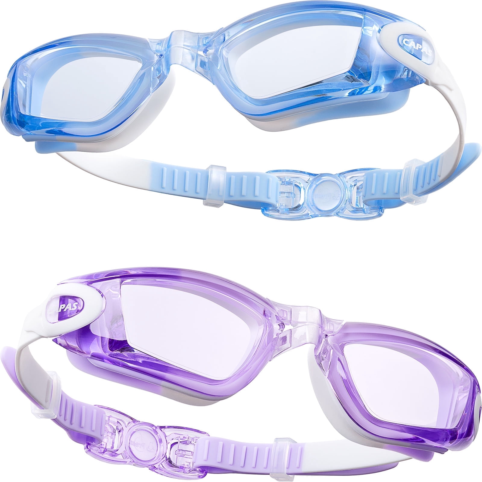 CAPAS Kids Swim Goggles, Anti-Fog, UV Protection, No Leakage, Easy ...